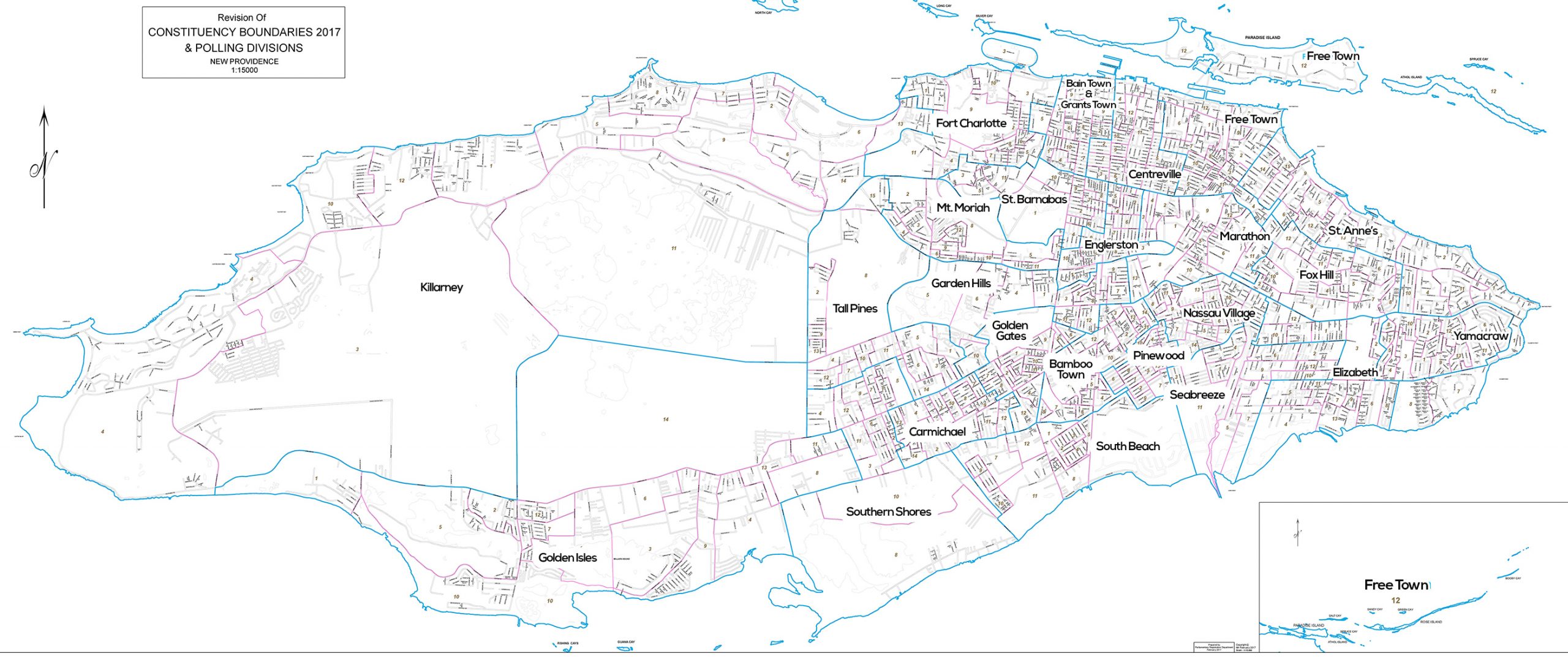 New Providence Registration Centres | Parliamentary Dept