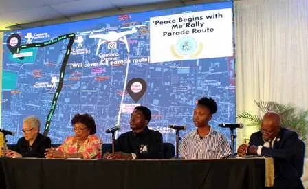 Students Rally for Peace in Bahamas Nationwide Event