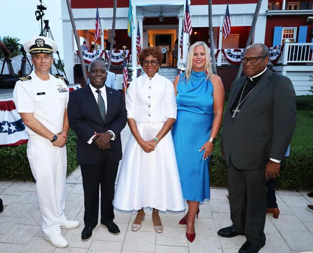 US Embassy Marks 249th Independence at Nassau Reception