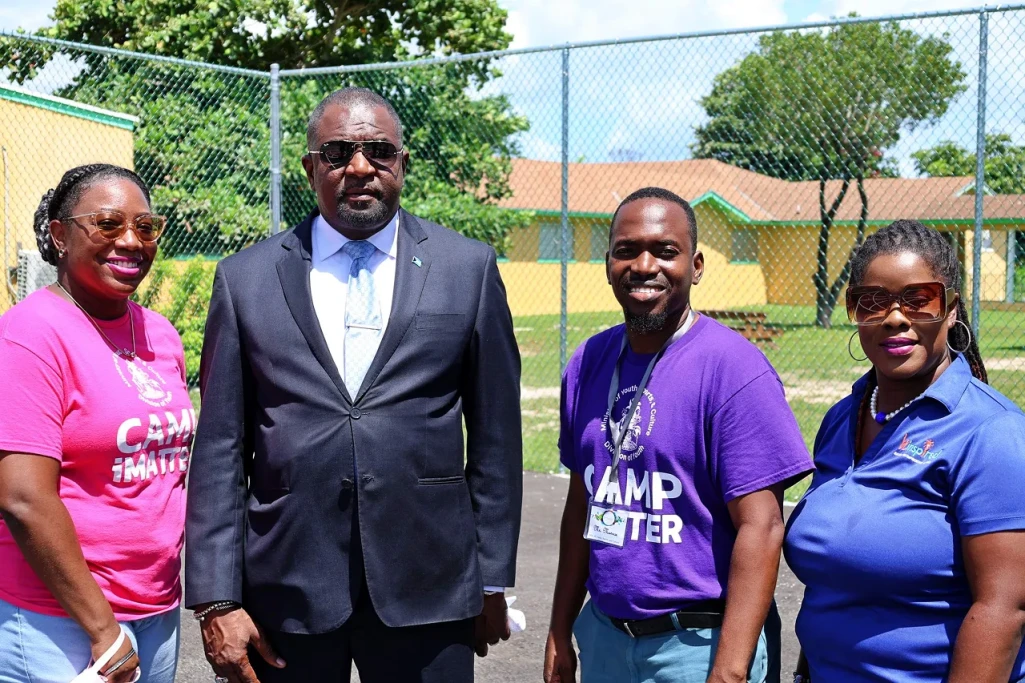 Minister Bowleg Tours Youth Summer Camp Sites