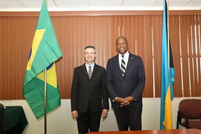 Minister Sears Welcomes Brazilian Ambassador Claudio Lins