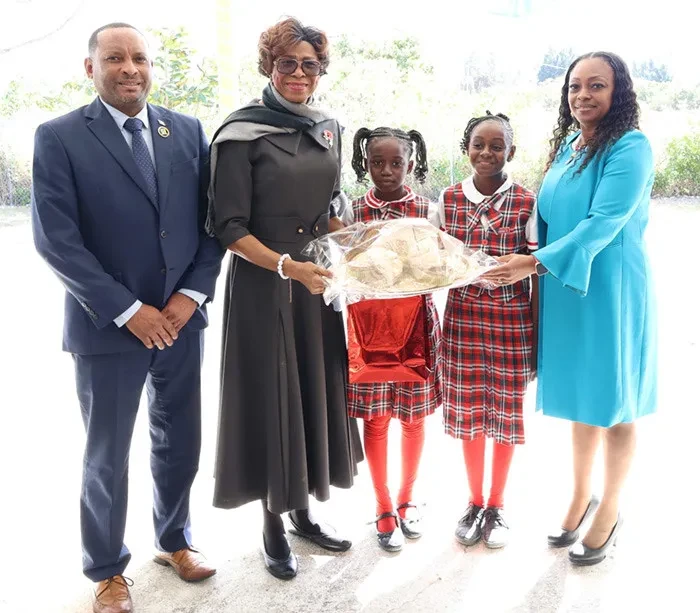 Governor General Dame Cynthia Pratt makes special visit with