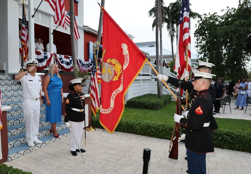 US Embassy Marks 249th Independence at Nassau Reception