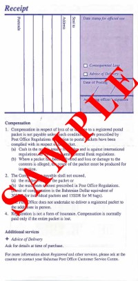 Sending a Letter By Registered Mail