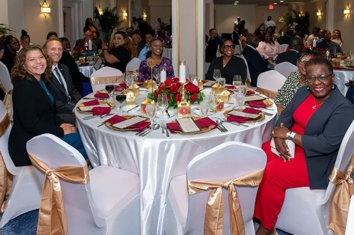 Sharon Wilson honoured at the Senate President's Dinner, Com