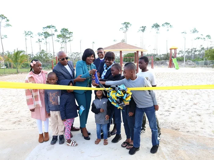 Minister for Grand Bahama, the Hon. Ginger Moxey Officially