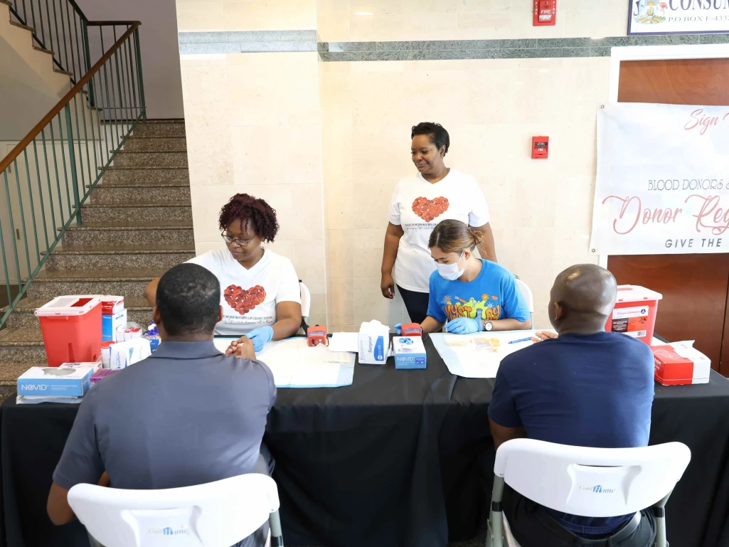 Grand Bahama Leads with ‘Gift of Life’ Blood Drive