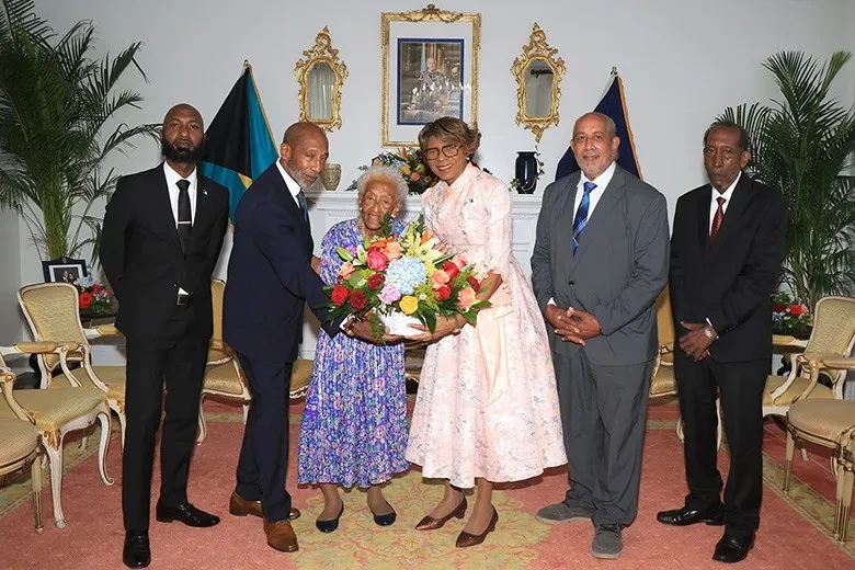 Beverly Wallace-Whitfield celebrates her 98th birthday