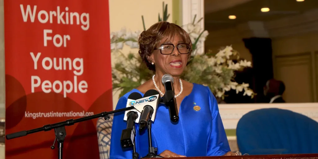 Dame Cynthia Pratt addressed the Bahamas Youth Sector Confer