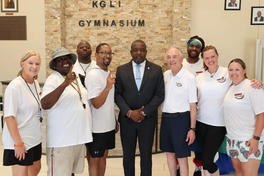 Minister Bowleg Visits Basketball Smiles Camp 2025