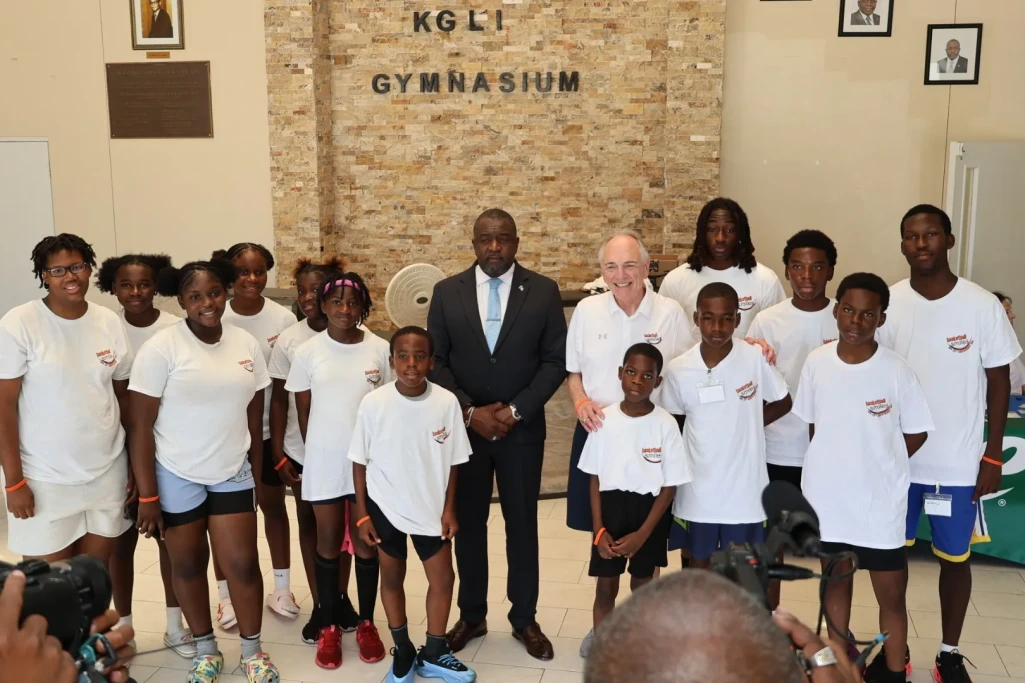 Minister Bowleg Visits Basketball Smiles Camp 2025