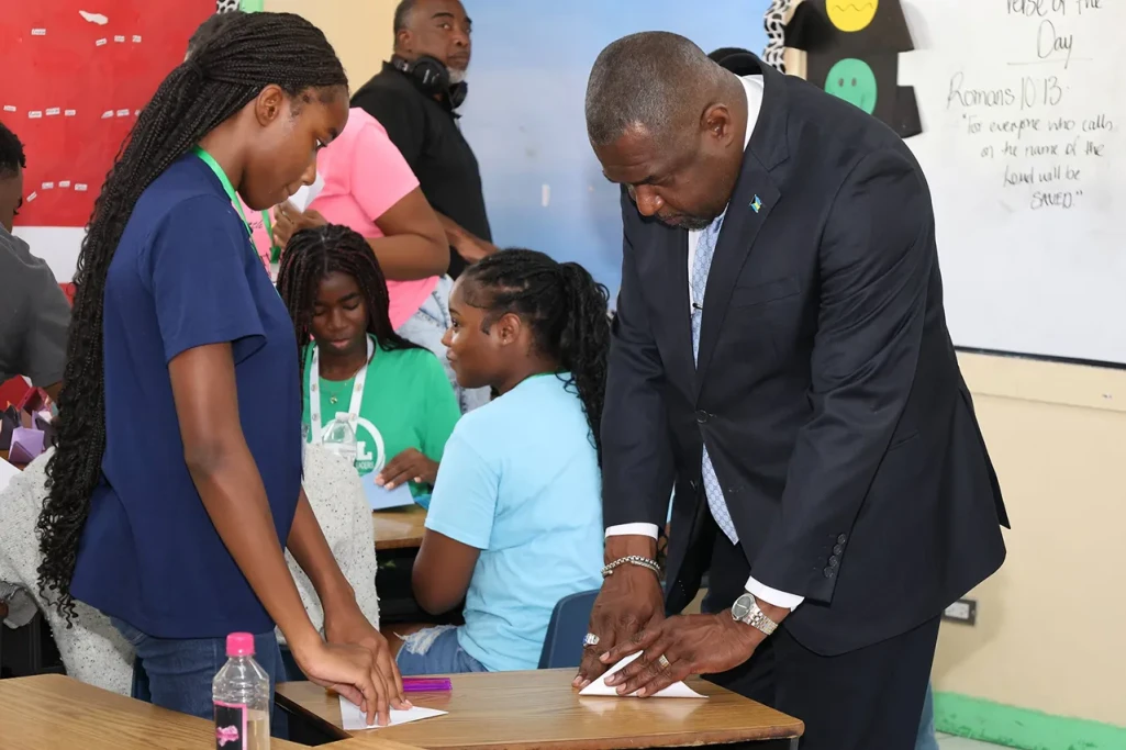 Minister Bowleg Visits Youth Summer Camp Programs