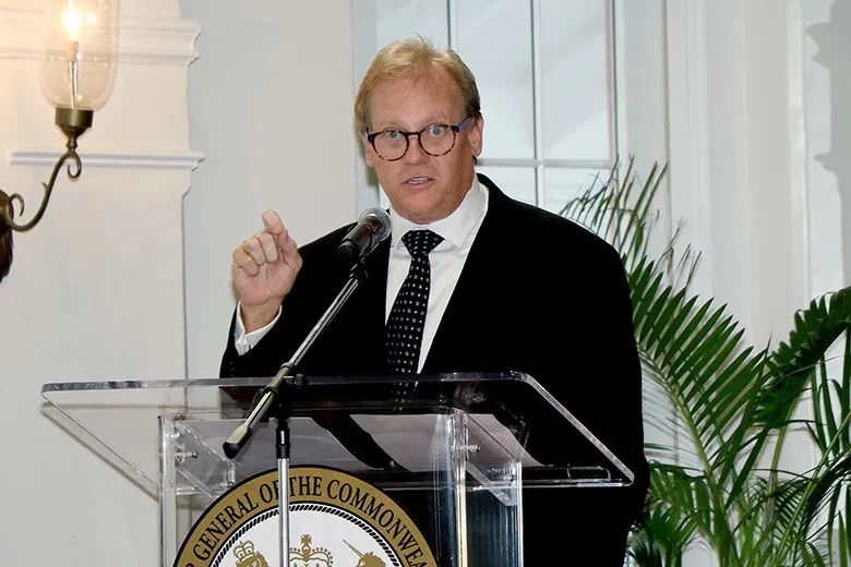 Dame Cynthia Pratt presented awards at an Appreciation Cerem