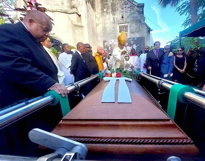 Final Farewell to Archbishop Drexel Gomez at Interment,