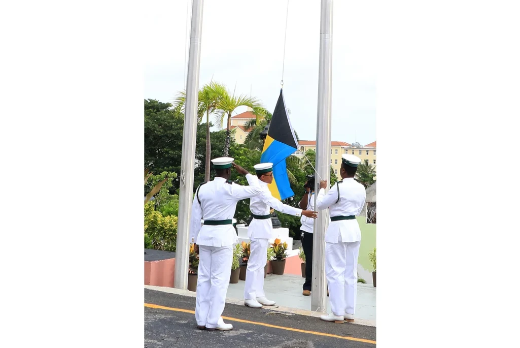 Bahamas Flag Raising Ceremony Opens 52nd Independence