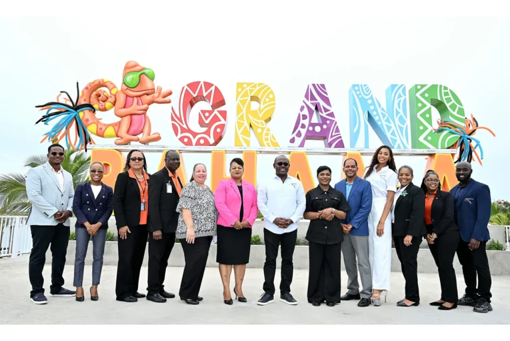 Colourful Grand Bahama Icon Signage Unveiled