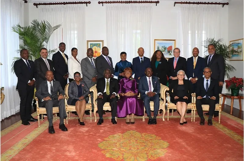 The Governor General hosts the Cabinet at Annual Christmas L