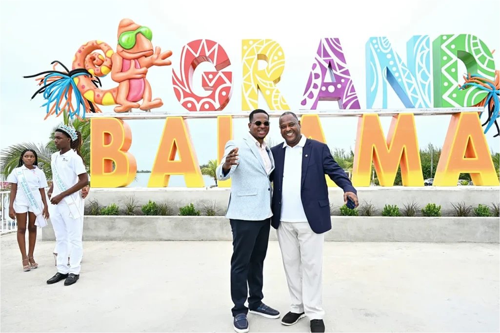 Colourful Grand Bahama Icon Signage Unveiled