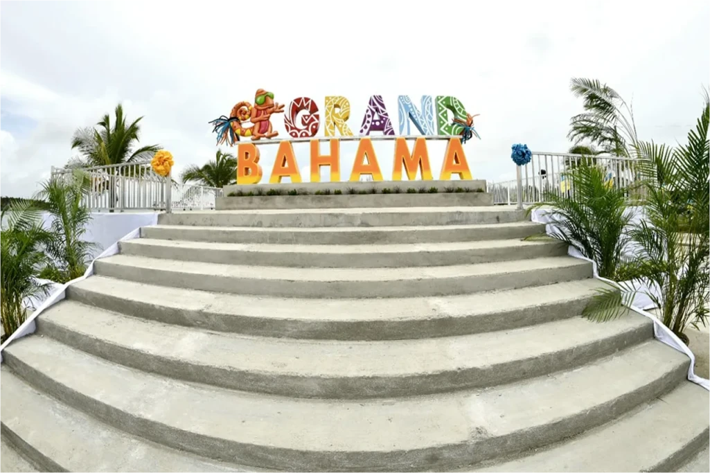 Colourful Grand Bahama Icon Signage Unveiled