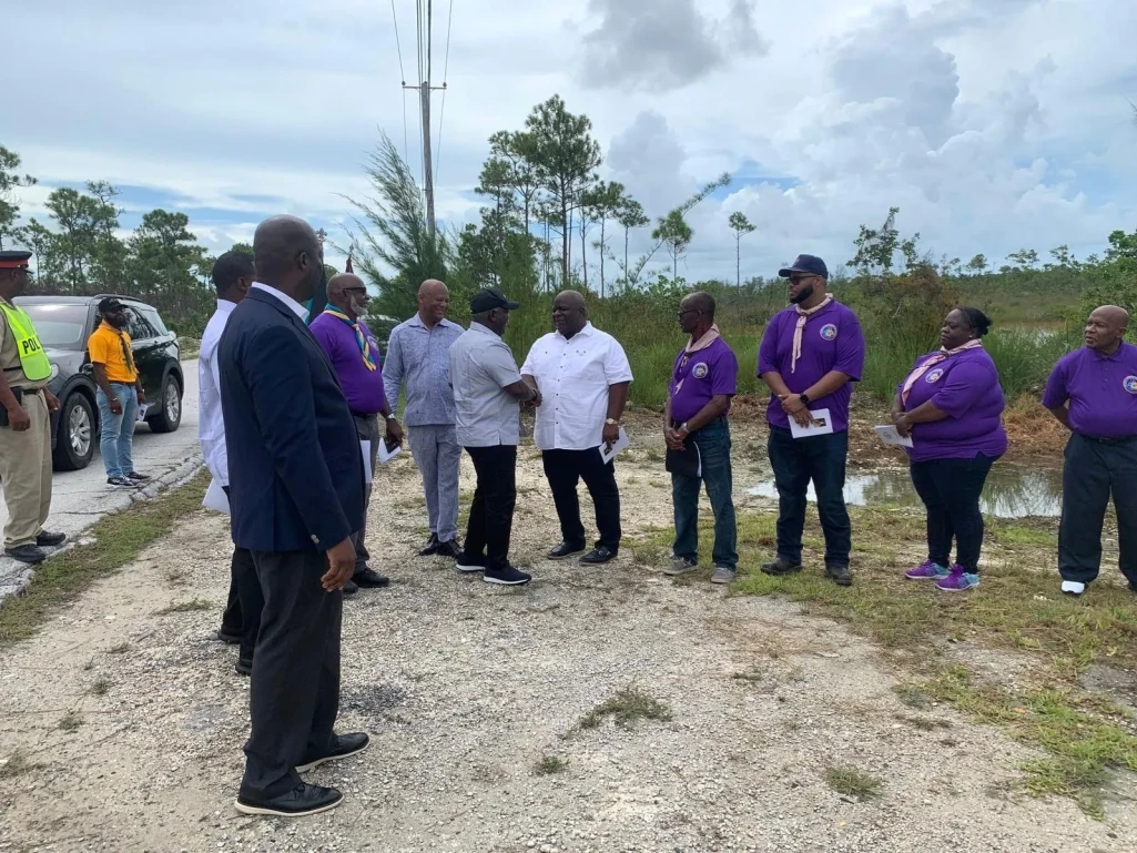 Prime Minister commends Chief Scout Alexander Gibson in whos