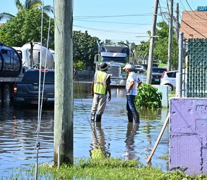 Viewing the flooding caused by Tropical Storm Imelda
