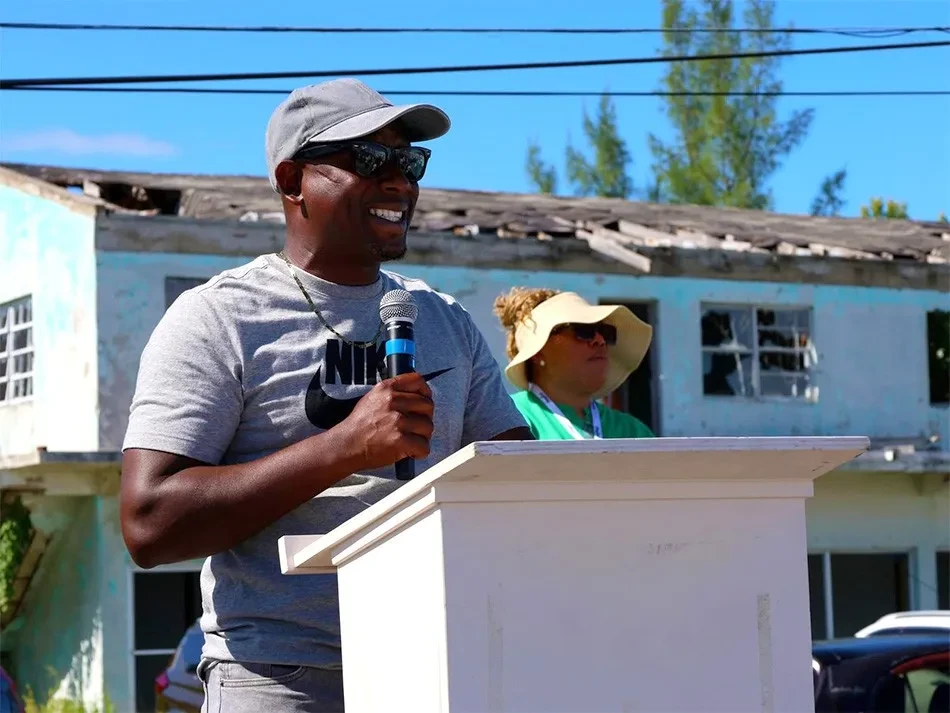 Youth from across Grand Bahama march for Youth Month