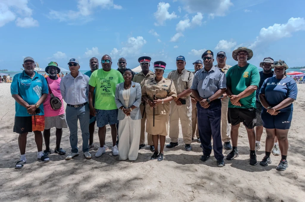 Minister Inspects Port Rules at Goodman's Bay