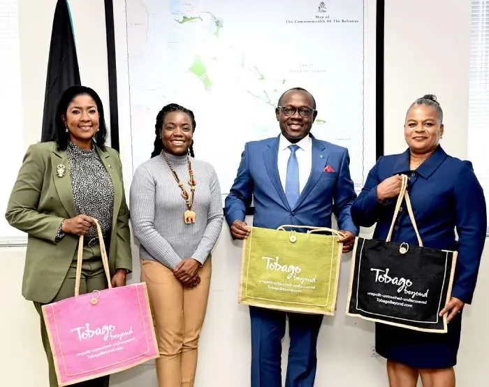 Tobago Secretary of Tourism, Culture, Antiquities & Transportation pays ...