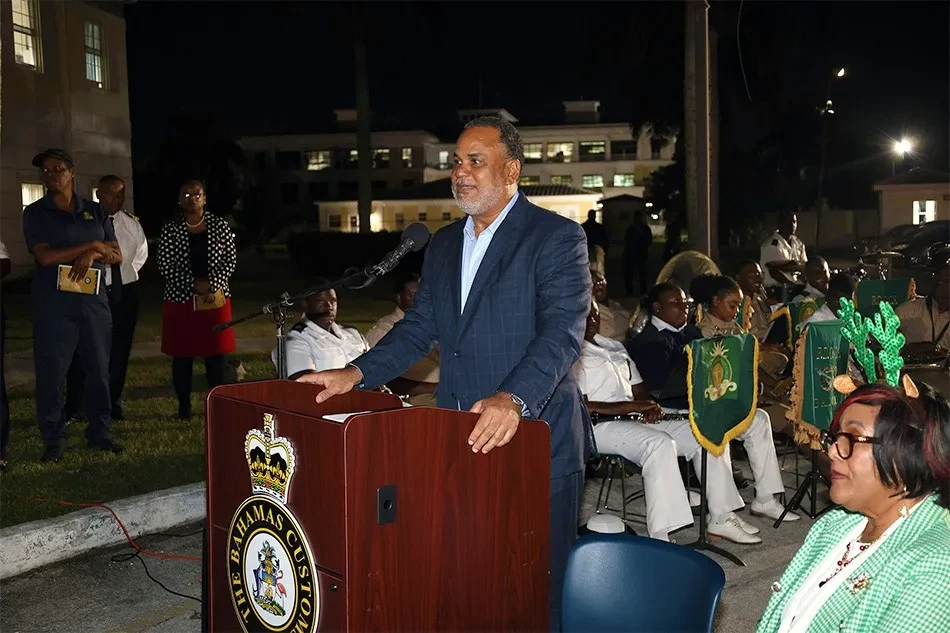 First Christmas Tree Lighting Ceremony for Bahamas Customs