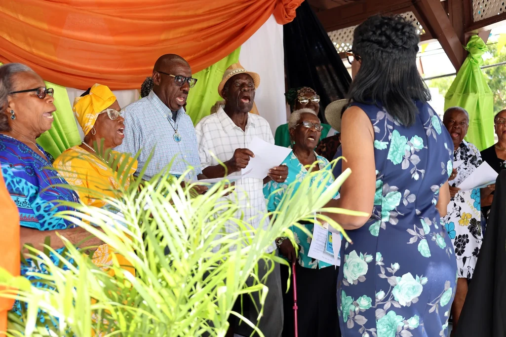 Dame Cynthia Pratt attended Ecumenical Services for Emancipa