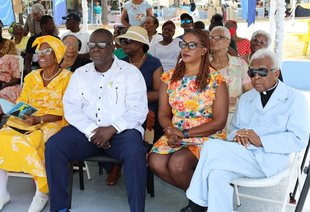 Dame Cynthia Pratt attended Ecumenical Services for Emancipa