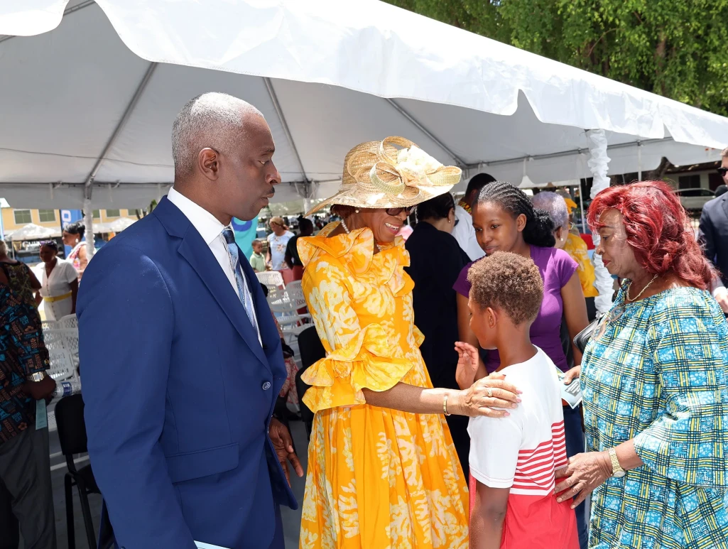 Dame Cynthia Pratt attended Ecumenical Services for Emancipa