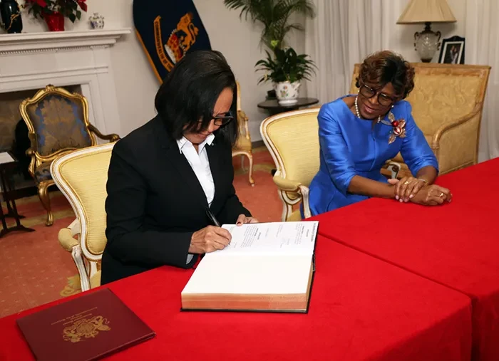 Senior Justice Deborah Fraser, sworn in as Acting Chief Just