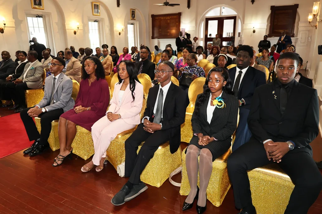 Dame Cynthia Pratt Presents Scholarship Awards
