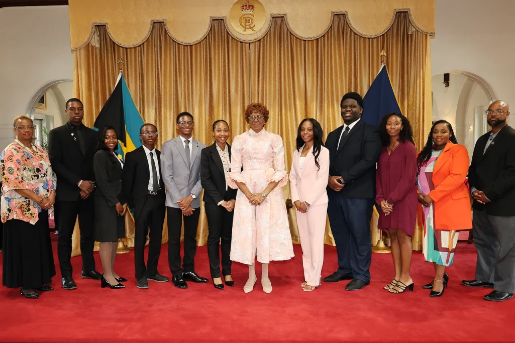 Dame Cynthia Pratt Presents Scholarship Awards