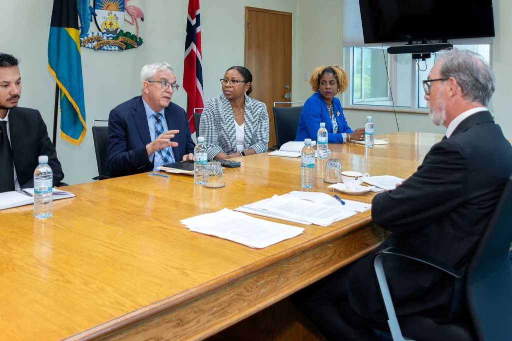 Norwegian Envoy Visits Bahamas Foreign Affairs Office