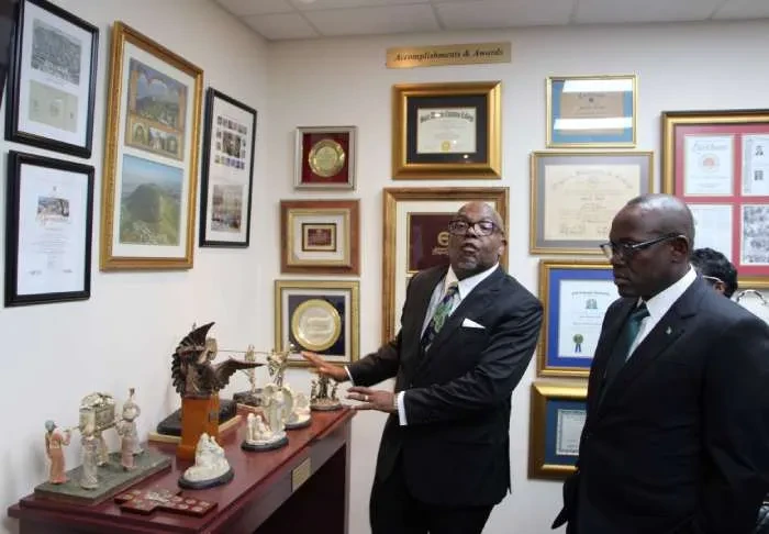 Official Opening and Blessing of the Neil C. Ellis Library a
