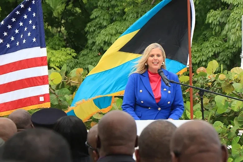 New U.S. Embassy Officially Opens with a Flag Raising