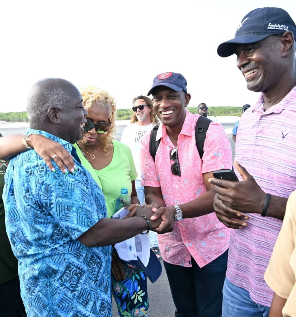 PM Arrives in Cat Island for Rake and Scrape Festival