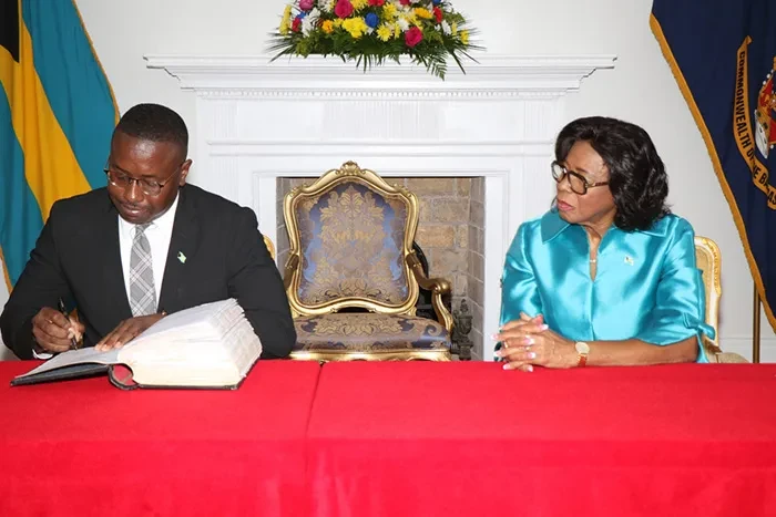 Darron Ellis, sworn in as Justice of the Supreme Court