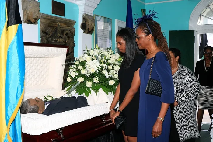 Family of the Late Philip Galanis pay last respects at Lie-i