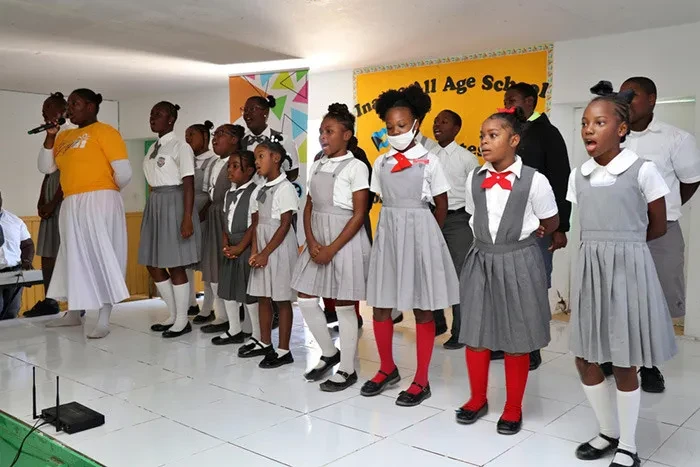 Inagua All Age School students take to the stage in the E. C