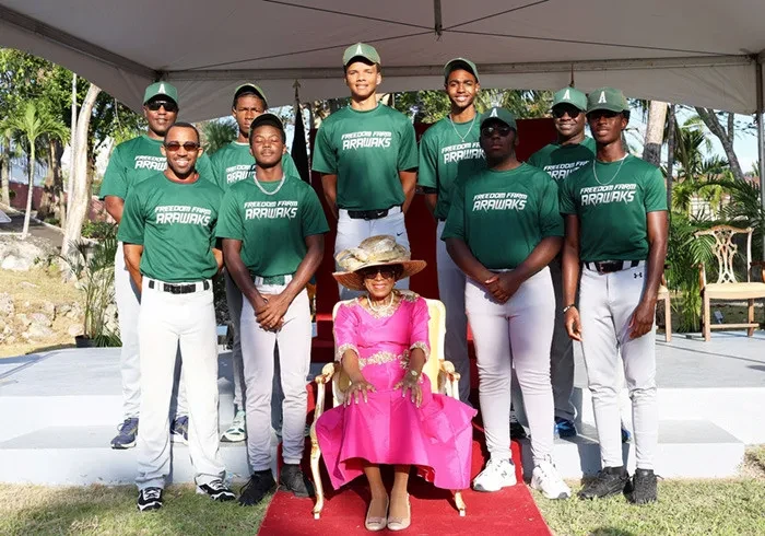 Governor General Dame Cynthia welcomes Freedom Farm Baseball