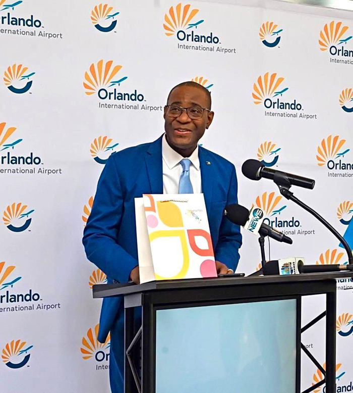 Bahamasair celebrates 40 years of service into Orlando