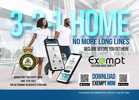 The Bahamas Customs - Except Important Update